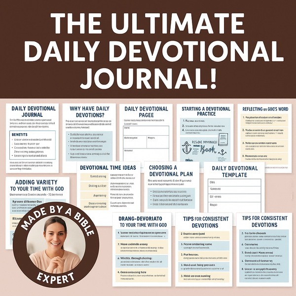 🙏 Daily Devotional Journal – Bible Basics Hub